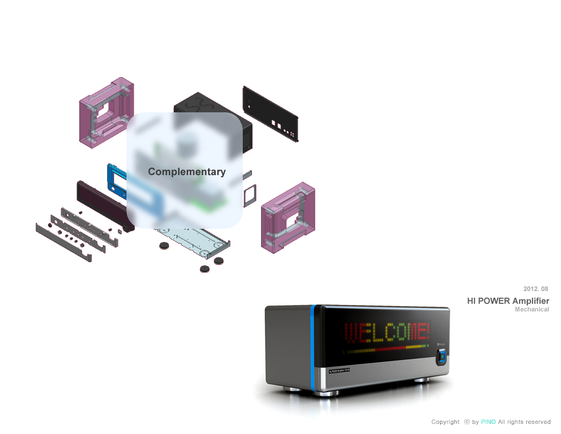 HI POWER Amplifier_Mechanical - DESIGN PINO