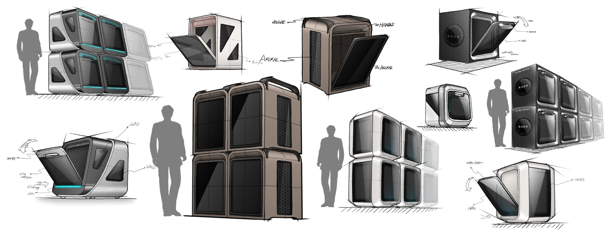 3D Print Safety booth_Electronics - DESIGN PINO - 디자인 피노